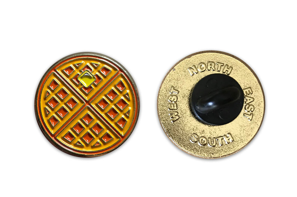 Soggy Waffles Compass Pin – Walker Family Goods